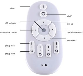 Paul Neuhaus 16537-16-O - LED Stmívatelný přisazený panel FLAT LED/21W/230V + DO