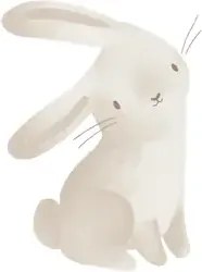 Little Dutch Samolepky na zeď Baby Bunny