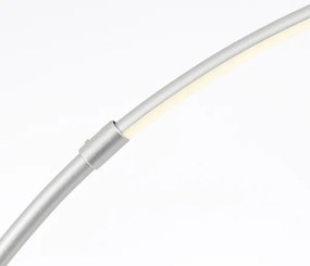 Brilliant - LED Stmívatelná dotyková stojací lampa BOW LED/14W/230V chrom