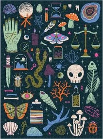 GALISON Svítící puzzle Okultní a zvláštní / 1000 dílků