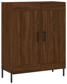 Skříň highboard hnědý dub 69,5 x 34 x 180 cm kompozitní dřevo - Default Title