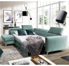 Sedací souprava MAROZZO | 220x265 | rozkládací | VÝBĚR TKANIN a NOŽIČEK