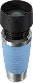 Emsa TRAVEL MUG Waves světle modrá / Cestovní termohrnek / 0,36 l / ne