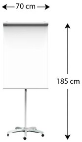ALLboards PREMIUM FL3 flipchart tabule 100 x 70 cm
