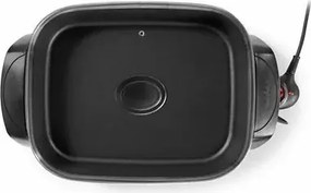 NEDIS FCSP110EBK40 - Elektrická Pánev na Smažení Černá / 40 cm / Silné