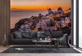 Fototapeta na míru Výhled na Santorini | Vliesová fototapeta na zed' | DFTNXXL3018
