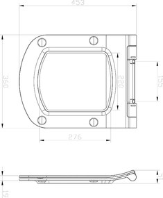 Ravak Classic Slim X01673 wc sedátko