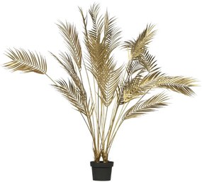 OnaDnes -20% Hoorns Zlatá umělá květina Palmie 110 cm