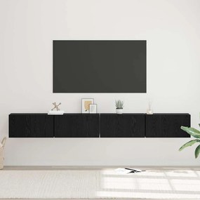 Sestava TV skříněk 4 ks Černý dub Kompozitní dřevo 3393571