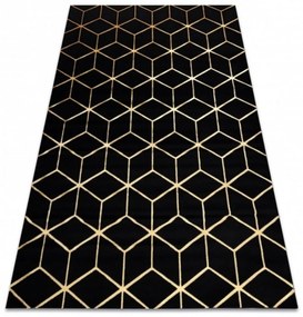 Kusový koberec Jón černý 60x200cm