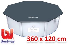 Bestway 58292 Krycí plachta na bazén Hydrium 360 x 120 cm