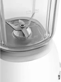 SMEG BLF03WHEU bílá / Stolní mixér / 800 W / 1.5 l / 4 programy