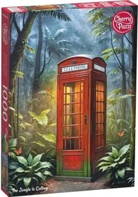 CHERRY PAZZI Puzzle Volání džungle / 1000 dílků / 70 × 50 cm