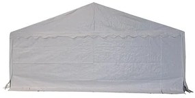 Párty stan 5x8m - PVC Premium Barva: Zeleno-bílá