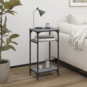 vidaXL Odkládací stolek šedý sonoma 40 x 30 x 75 cm kompozitní dřevo
