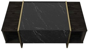 Designový konferenční stolek Sakeena 103,8 cm černý