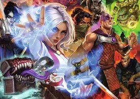RAVENSBURGER Puzzle Dungeons  Dragons: Výzva přijata / 1000 dílků / 70