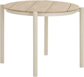 Kovový kulatý zahradní jídelní stůl ø 90 cm Abela – House Nordic