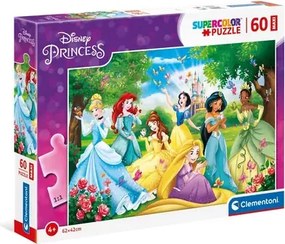 CLEMENTONI Puzzle Disney princezny MAXI / 60 dílků / od 4 let