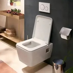 Hansgrohe EluPura Original Q - WC sedátko | SoftClose | bílá