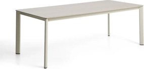 Zahradní jídelní stůl s deskou z kamene 100x220 cm Anafi – Kave Home