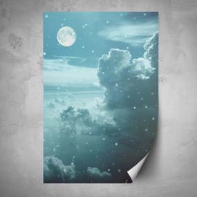 Plakát - Večerní obloha (80x120 cm) - PopyDesign