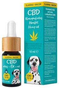 Zelená země CBD slaninové kapky pro psy 10%, 10 ml