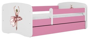 Dětská postel Babydreams tanečnice růžová