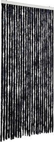 Závěs proti hmyzu antracitový 100 x 220 cm Chenille 284290