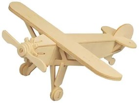 Woodcraft construction kit Woodcraft Dřevěné 3D puzzle Letadlo