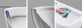 design závěsný klozet DOPORRO DZ308 WC - soft close