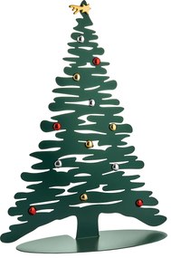Vánoční dekorace Bark vánoční stromek s magnety zelená