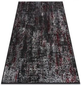 Moderní koberec VINCI 1524 Ornament vintage Strukturální antracit / velikost 140x190 cm | krásné koberce cz