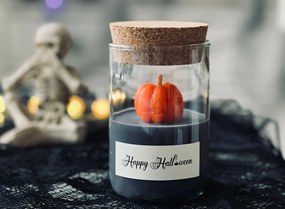 Halloweenská svíčka s dýní Spooky