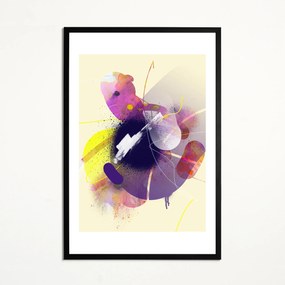 Martin Kafes33 Hirth | Gravitace Rám: Černý, Velikost: 60 x 40 cm