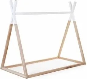 Childhome Postel Tipi stan konstrukce Natural White 70x140cm