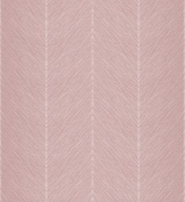 Růžová vliesová tapeta na zeď,  cik cak vzor, M1803-2, Mika,  ICH Wallcoverings