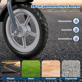 Costway Dětské balanční kolo s vícenásobně nastavitelným sedlem