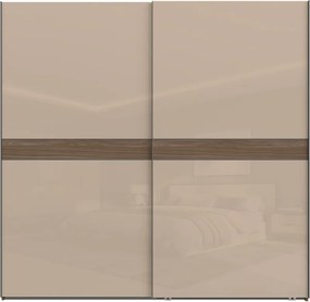 Šatní skříň s posuvnými dveřmi PK231/LF – 230 × 224 × 61 cm