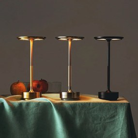 Toolight Toolight, bezdrátová USB dotyková noční lampa APP1371-T, černá matná, OSW-08635