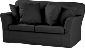 Potah na pohovku IKEA  Tomelilla 2-místná nerozkládací barva černá látka pletený vzor