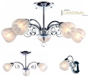 ACA DECOR Stropní svítidlo CARDINAL max. 5x60W/E14/230V/IP20