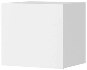 Konsimo Sp. z o.o. Sp. k. Nástěnná skříňka PAVO 34x34 cm lesklá bílá KO0184