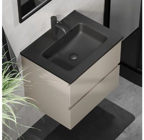 BATH DELUXE Koupelnová skříňka s umyvadlem CONOR 61 cm marakesh/černá BT0094+BT0126