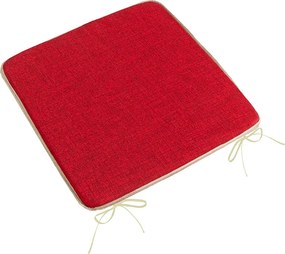 Bellatex Sedák LADA hladký Červená 40x40 cm