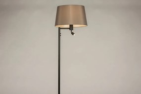 Stojací designová lampa La Scale Grey Nuo and Black