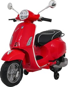 Elektrický skútr Vespa ROMA červený