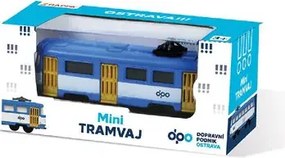 RAPPA Tramvaj kovová mini DPO Ostrava 8.5 cm / od 3 let