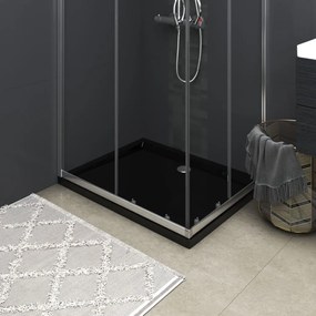 vidaXL Obdélníková sprchová vanička ABS 70 x 90 cm [148902] Barva: Černá