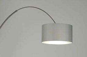 Stojací designová oblouková lampa Adamo Toppo